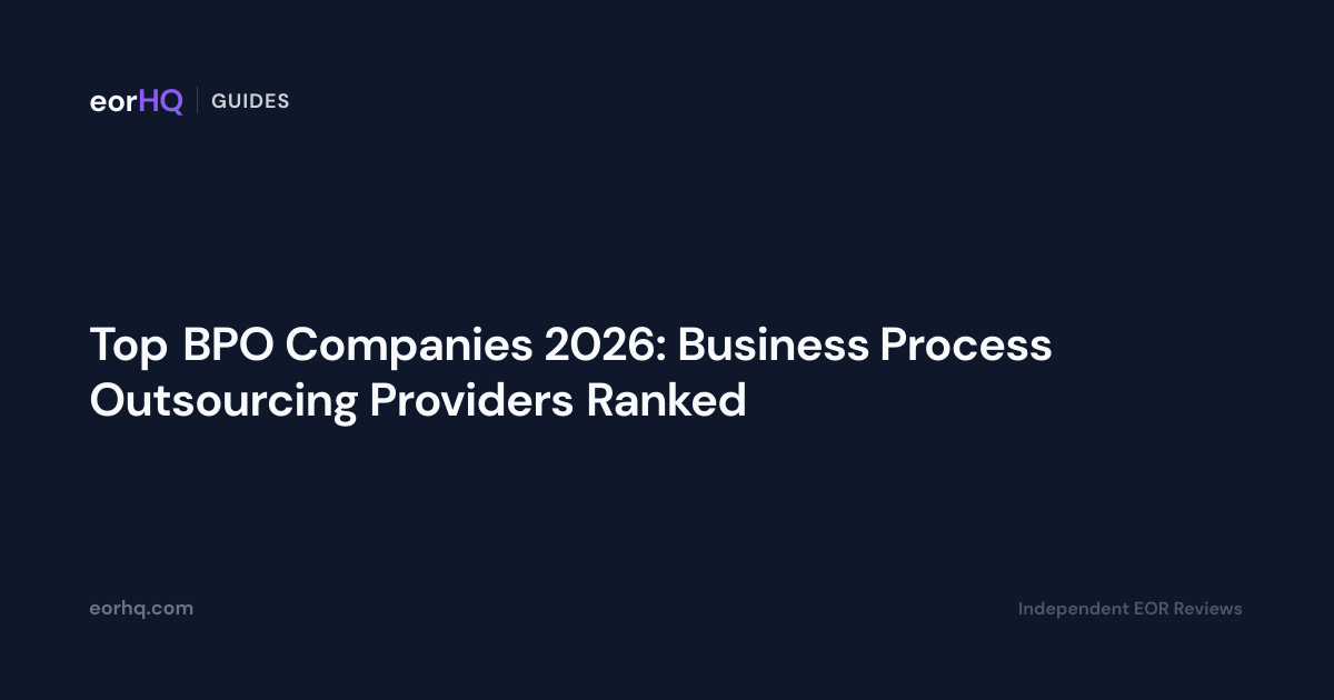 Top BPO Companies 2026 | eorHQ