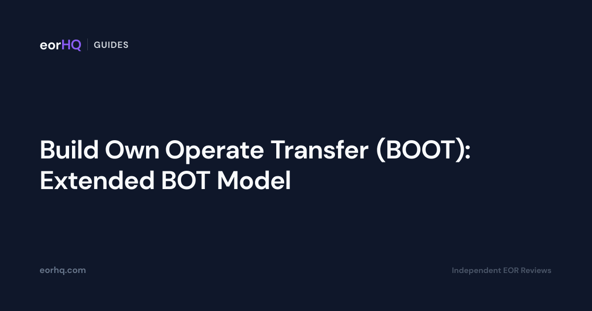 Build Own Operate Transfer | eorHQ